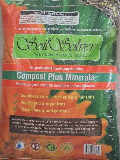 Additive Soil Solver Compost Plus — Supa Soils Landscape Supplies